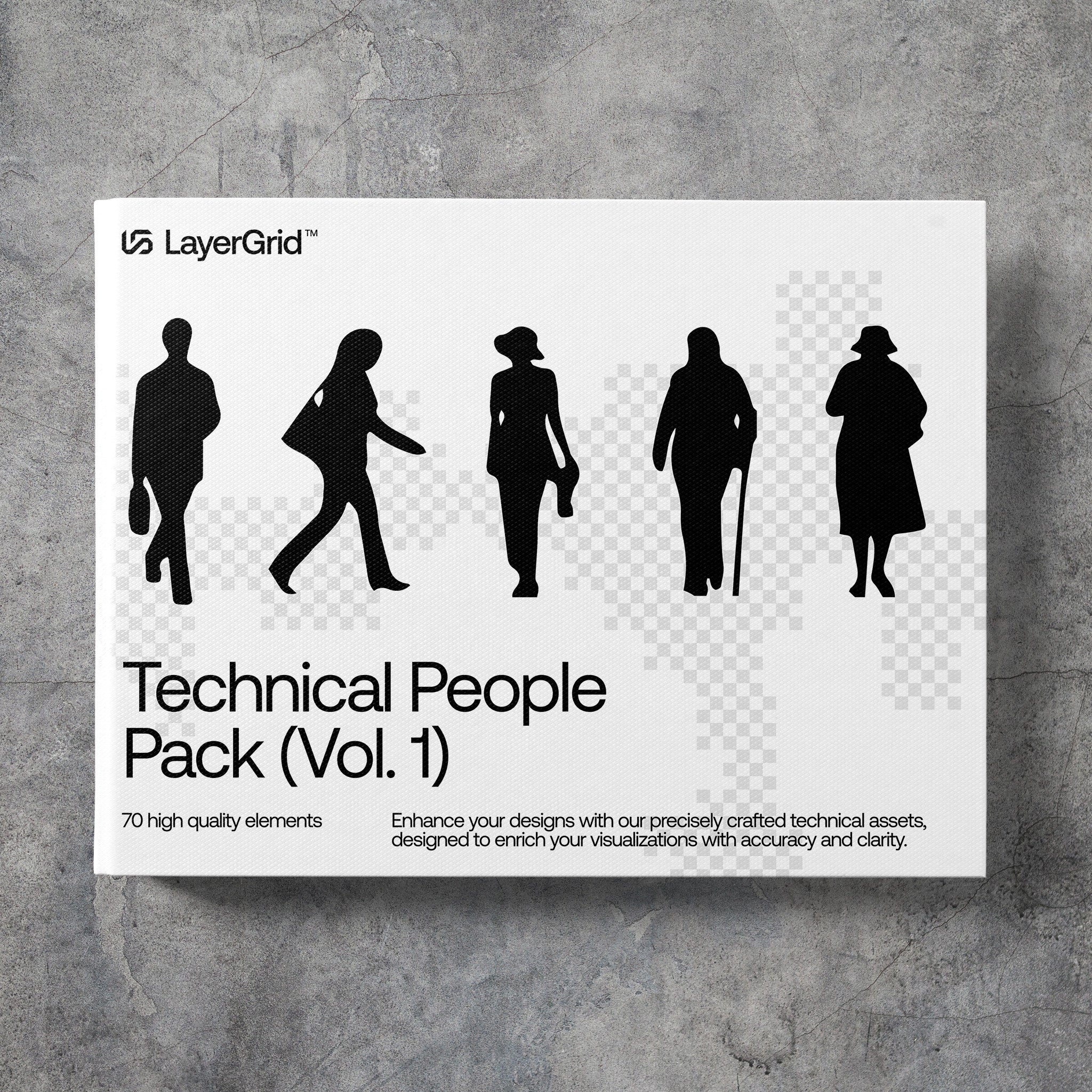 Technical People Pack (Vol. 1) – LayerGrid