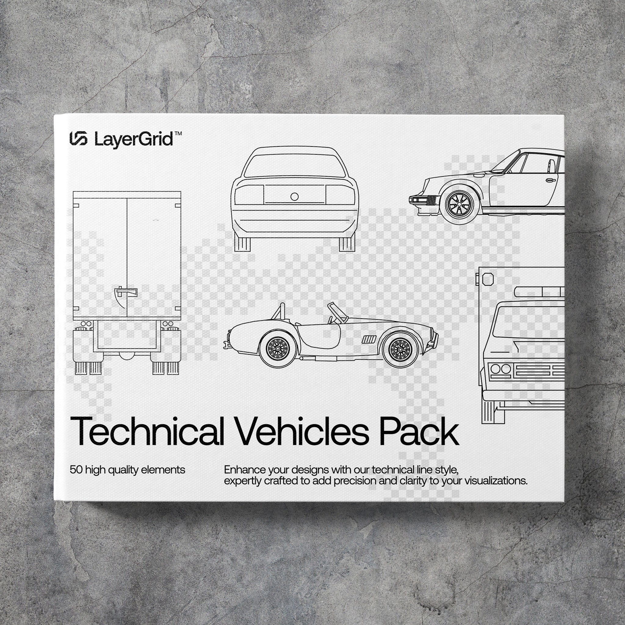 Technical Vehicles Pack – LayerGrid