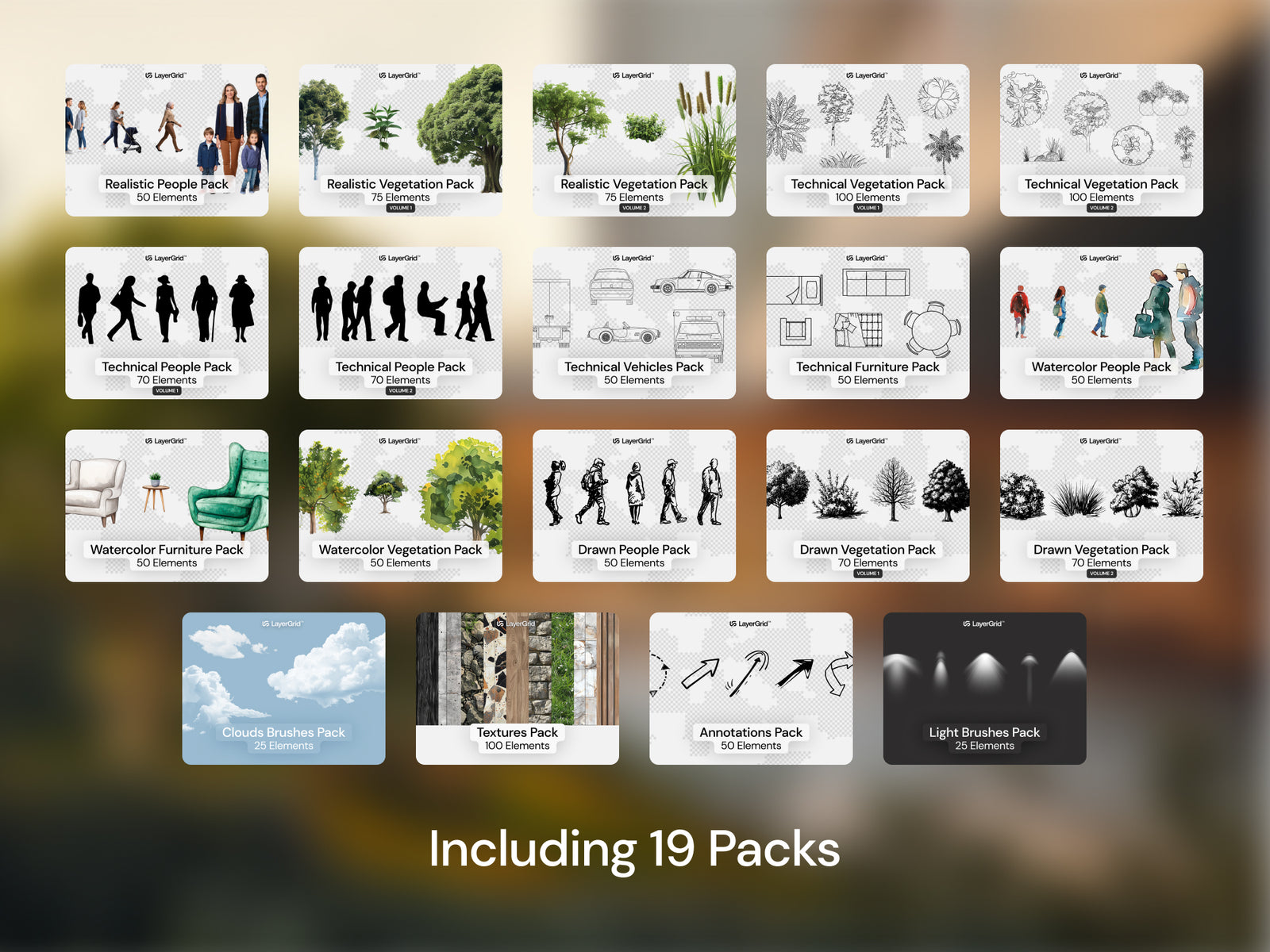 LayerGrid Master Bundle (All Elements)