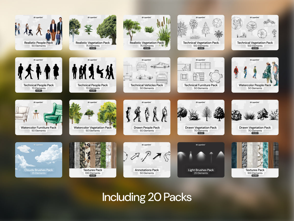 LayerGrid Master Bundle (All Elements)